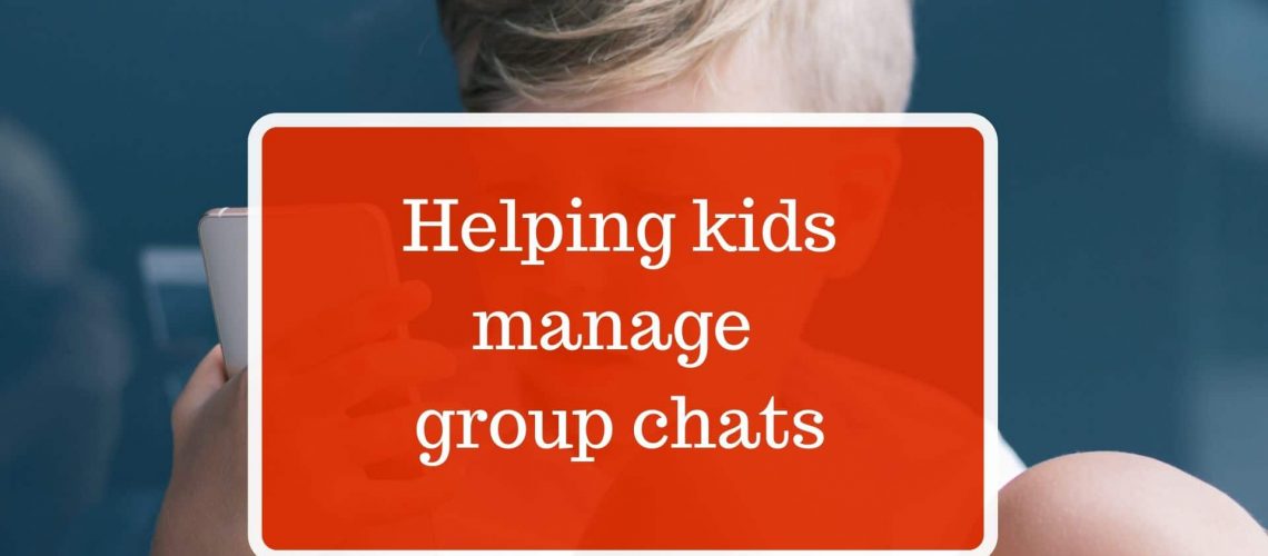 Helping kids manage group chats - The Modern Parent